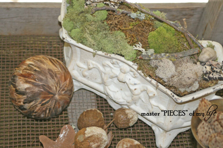 Ways to Use Moss in Spring & Easter Decor - Master"Pieces" of my Life