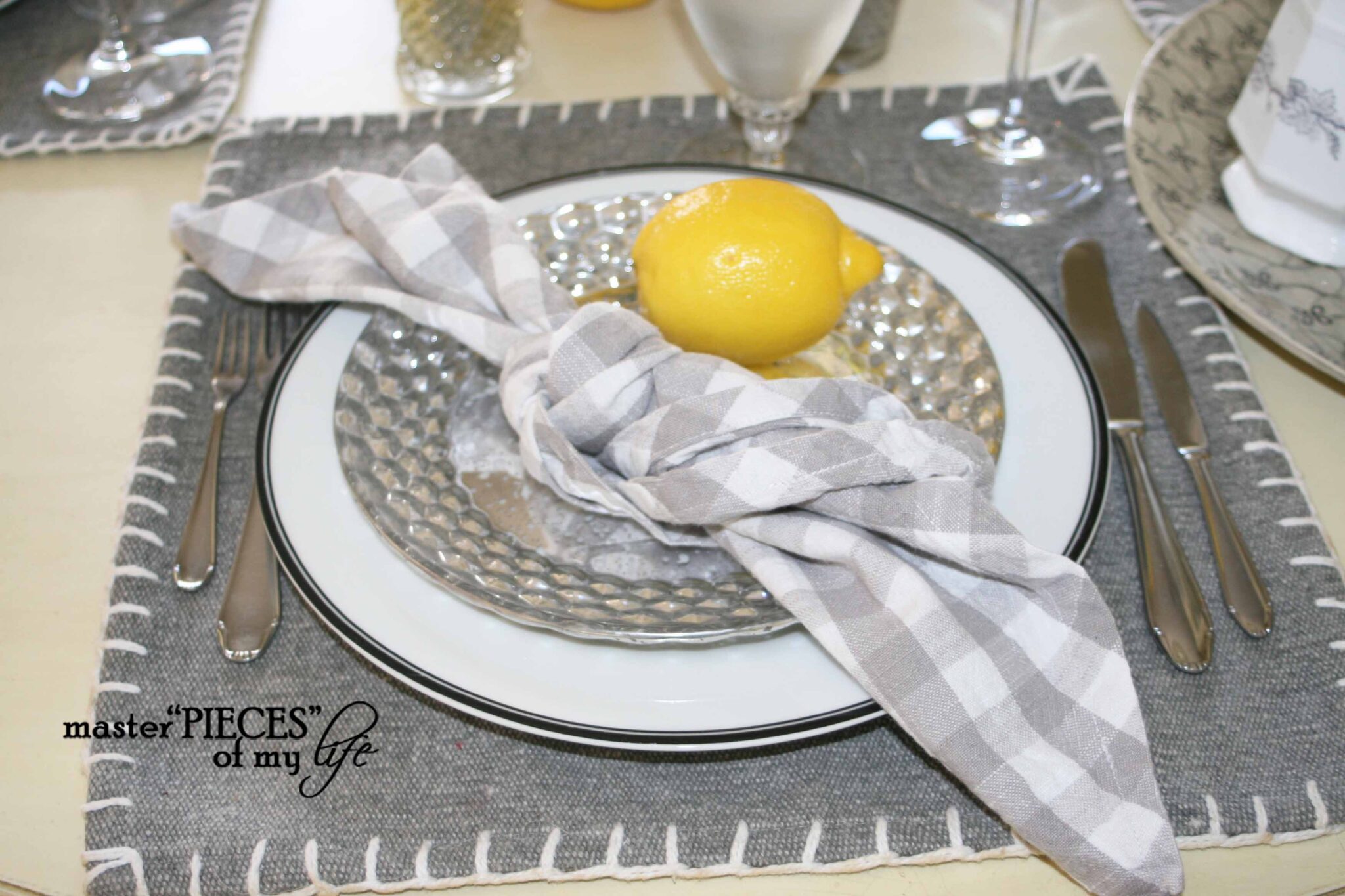mercury glass tabletop ideas - Master"Pieces" of my Life
