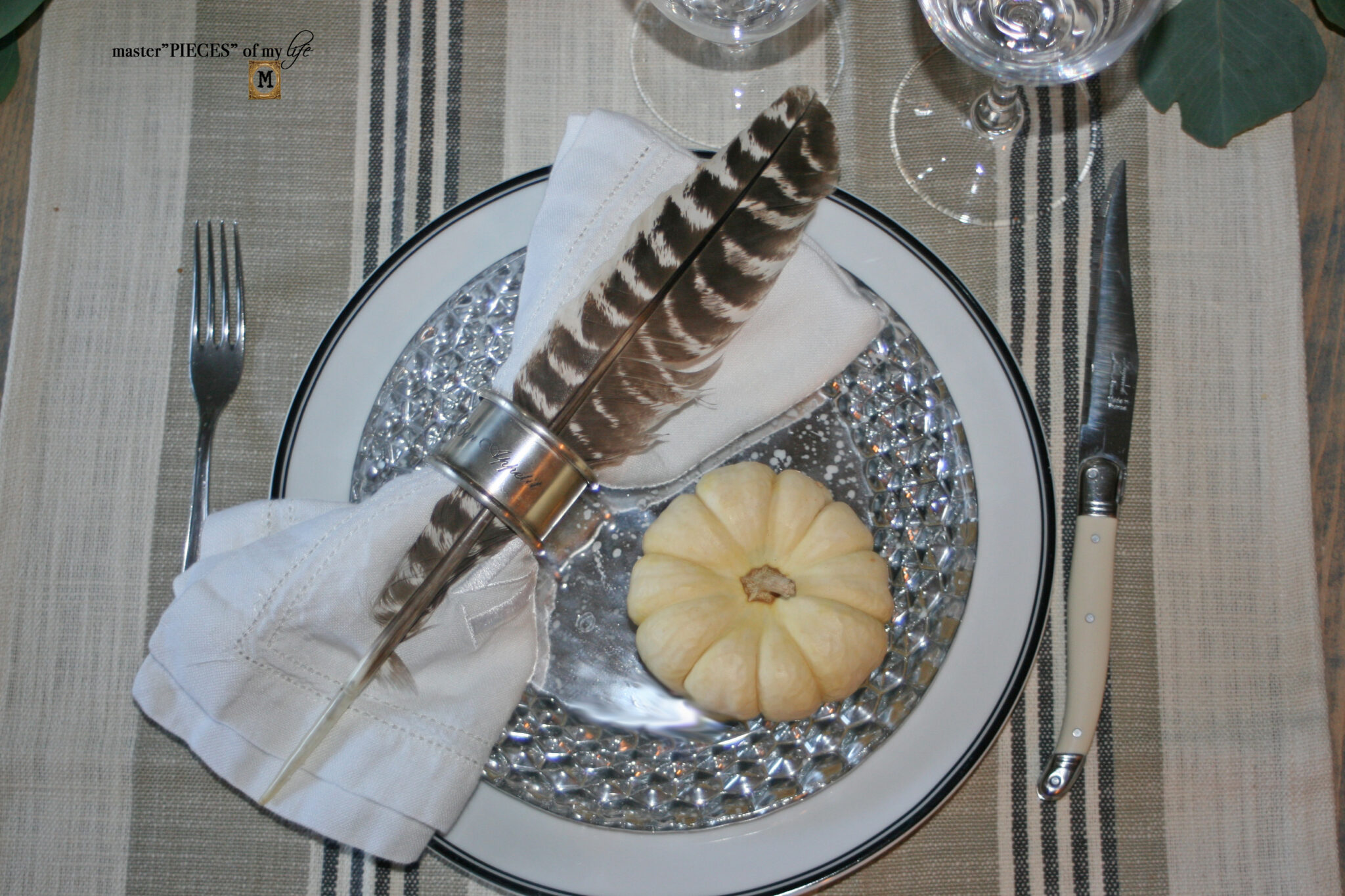 mercury glass tabletop ideas - Master"Pieces" of my Life