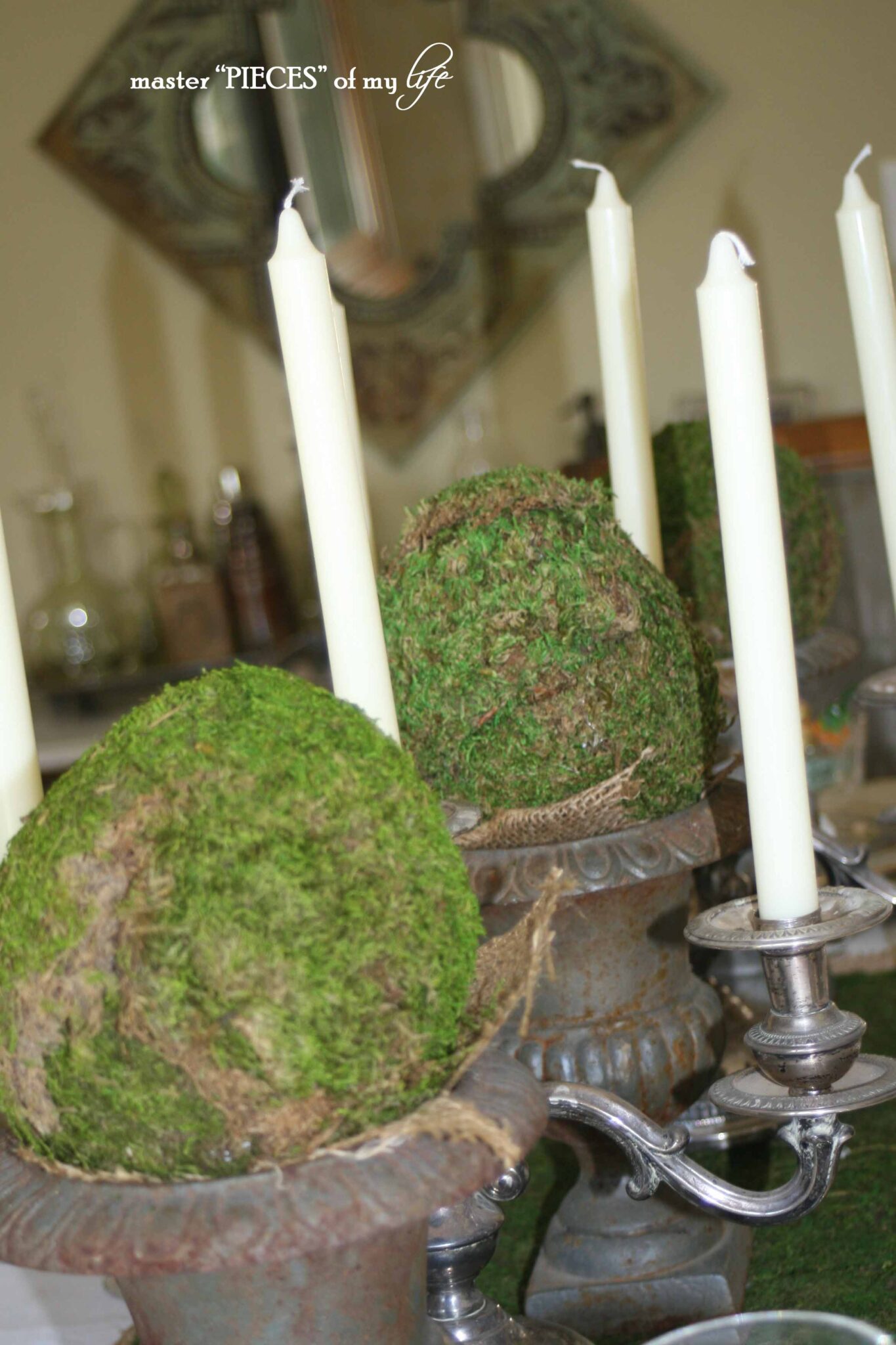 Ways to Use Moss in Spring & Easter Decor - Master"Pieces" of my Life