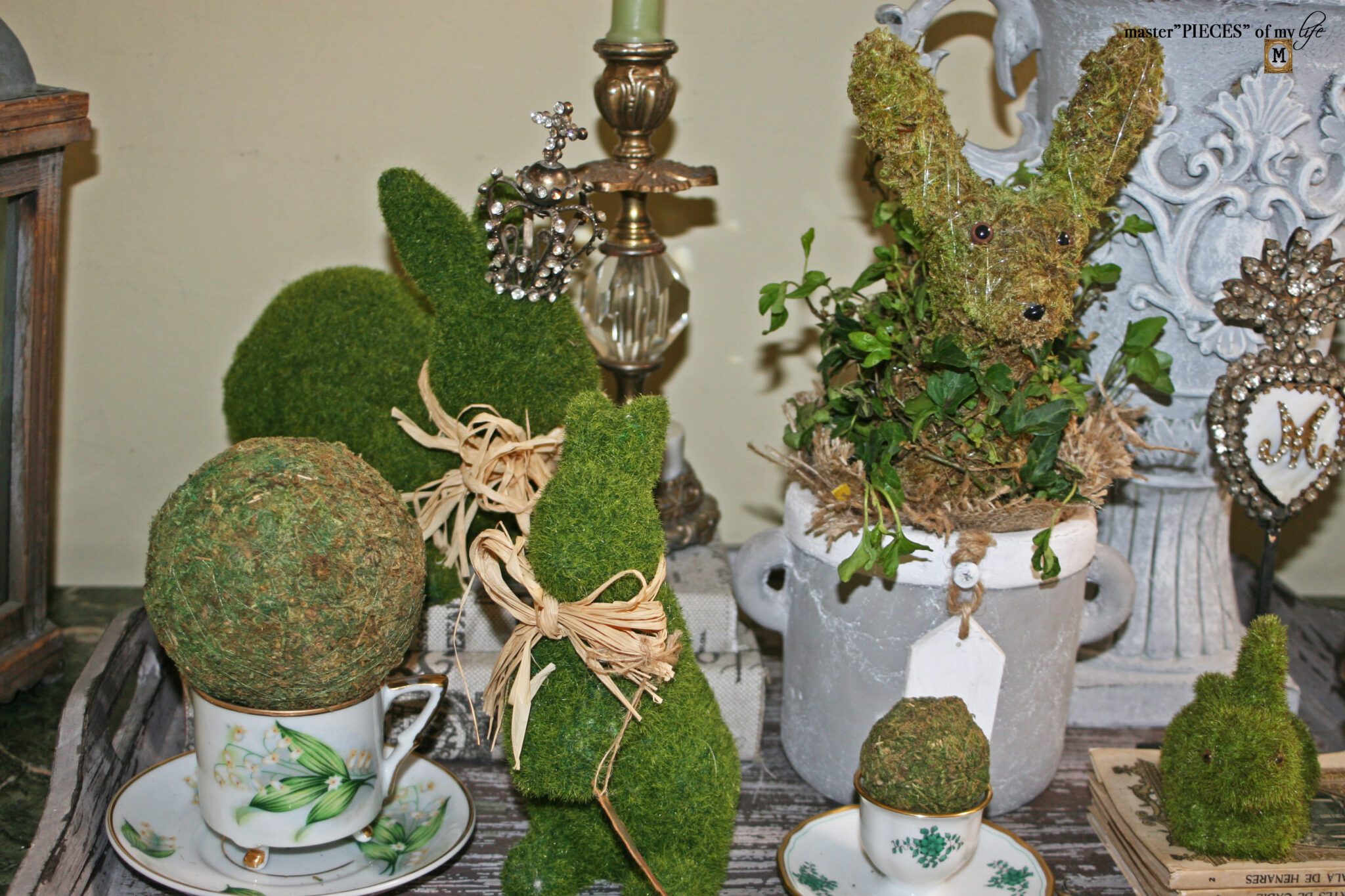 Moss Decor and Craft Ideas for your Home - Master"Pieces" of my Life