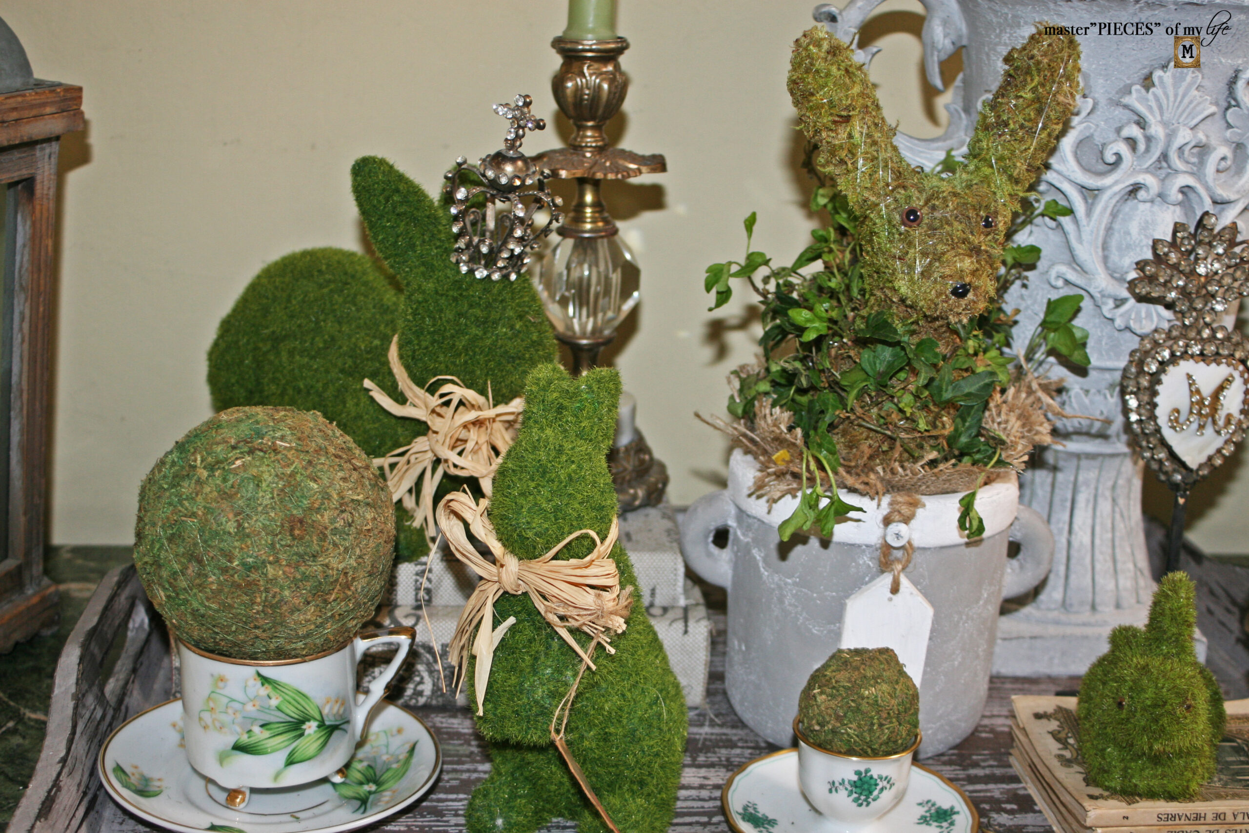 Moss Decor and Craft Ideas for your Home - Master"Pieces" of my Life