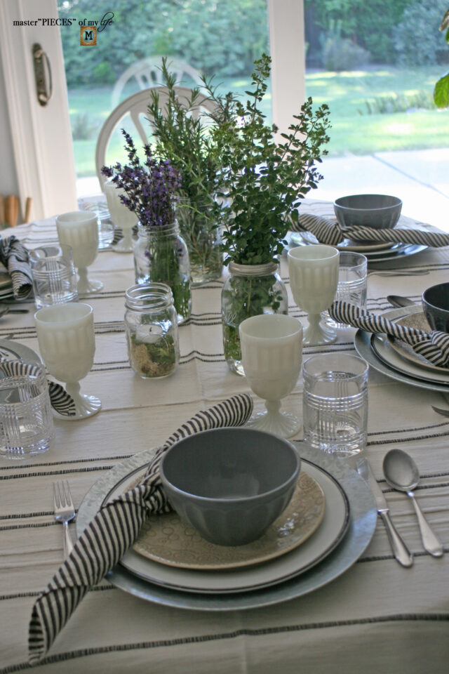 a bohemian tablescape - Master"Pieces" of my Life