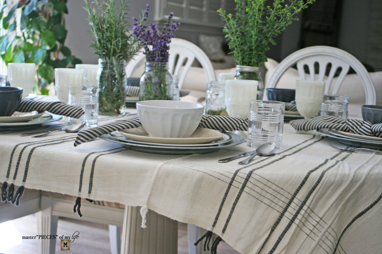 a bohemian tablescape - Master"Pieces" of my Life