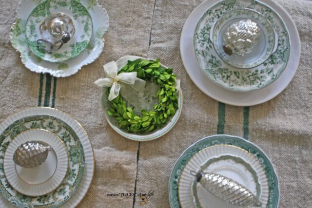 Christmas in July - 12 place settings of Christmas - Master"Pieces" of ...