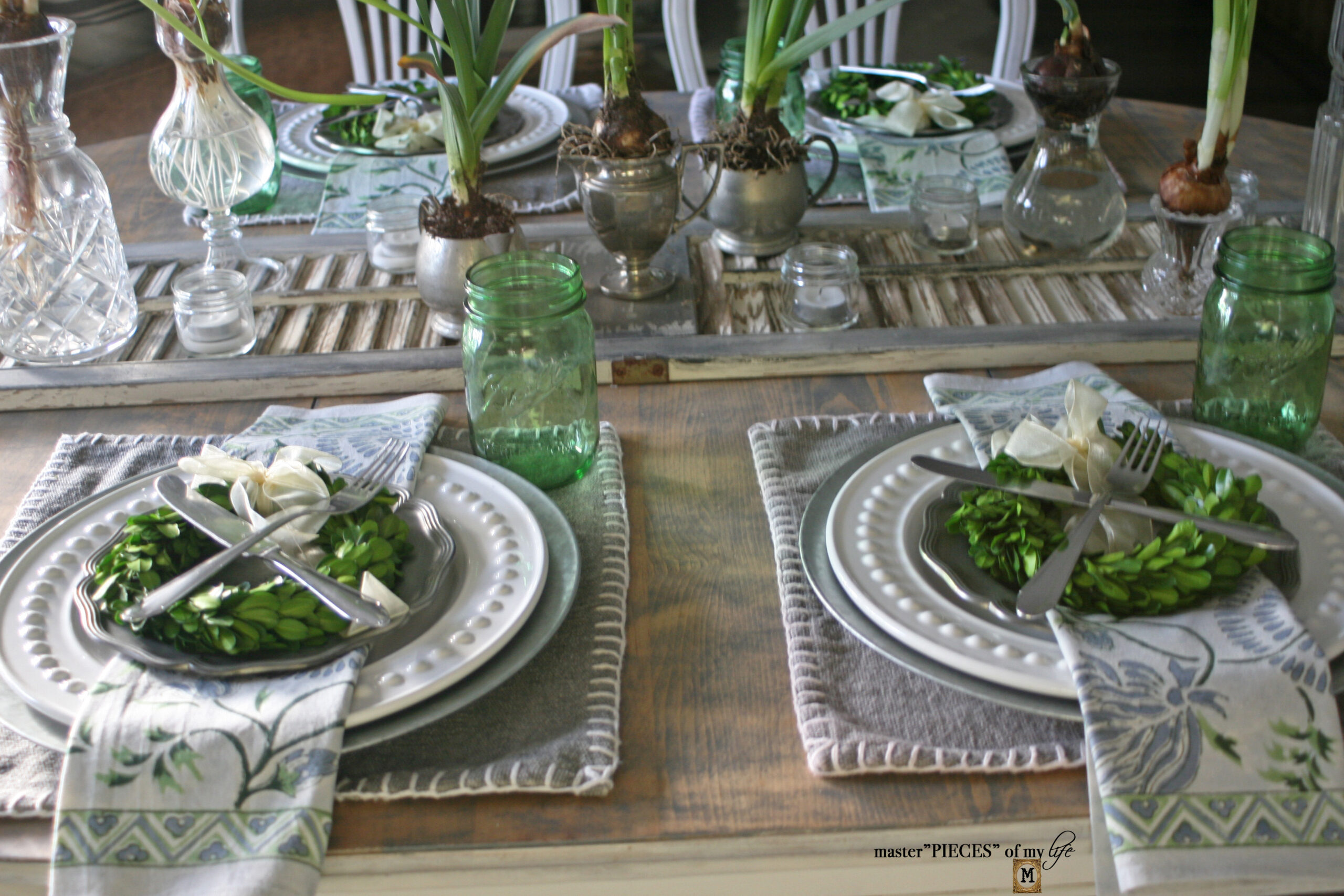 15 Spring Inspired Table Designs - Master"Pieces" of my Life