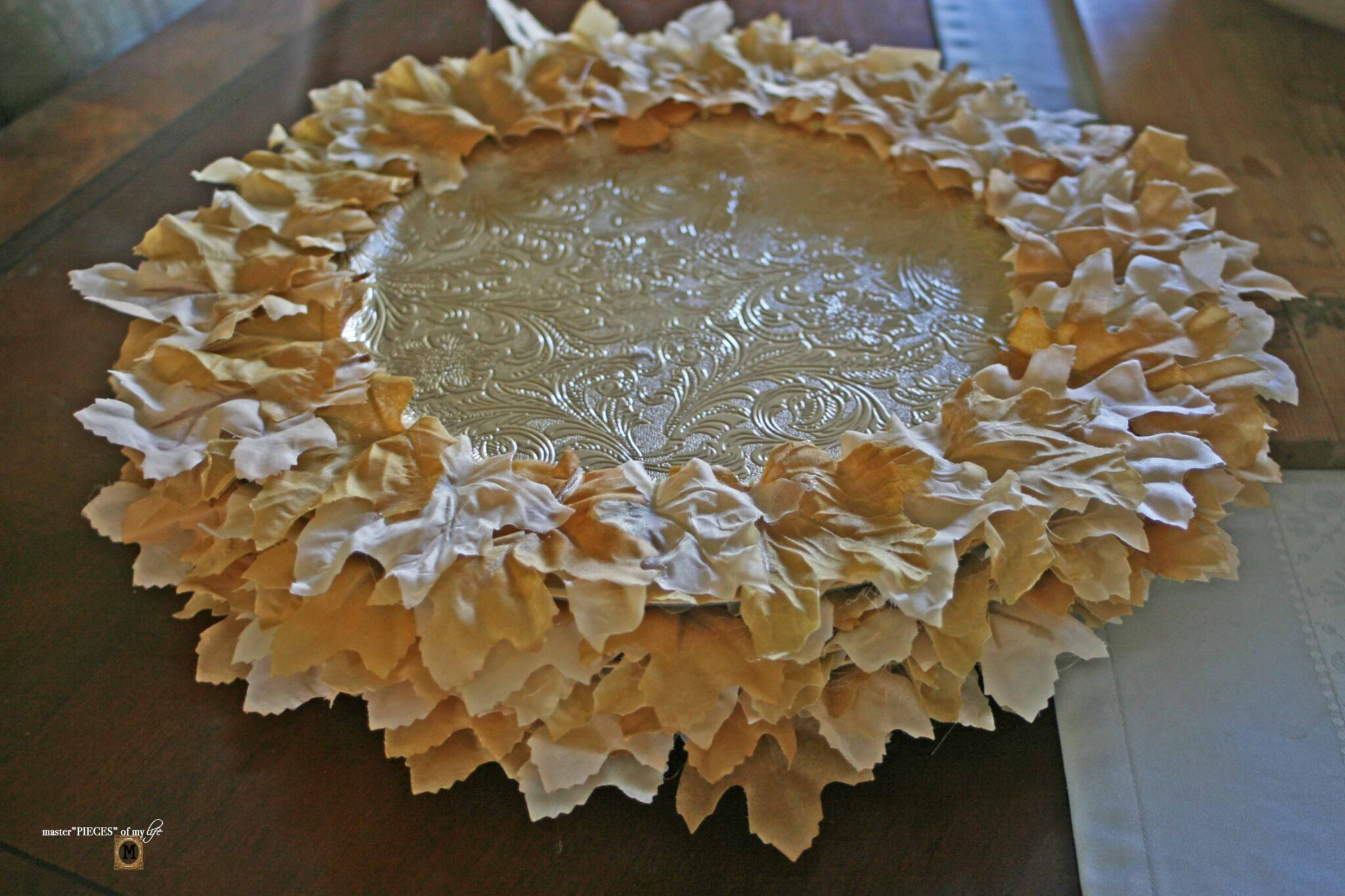 Using Autumn Leaves for Fall Decor - Master"Pieces" of my Life