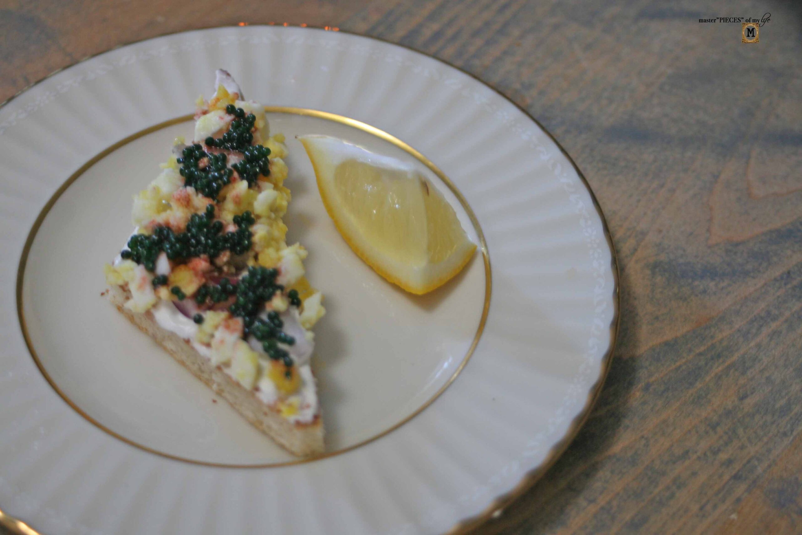 How to Prepare a Caviar Serving Station - Master"Pieces" of my Life