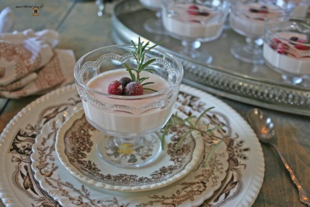 Festive Cranberry Posset Recipe - Master"Pieces" of my Life