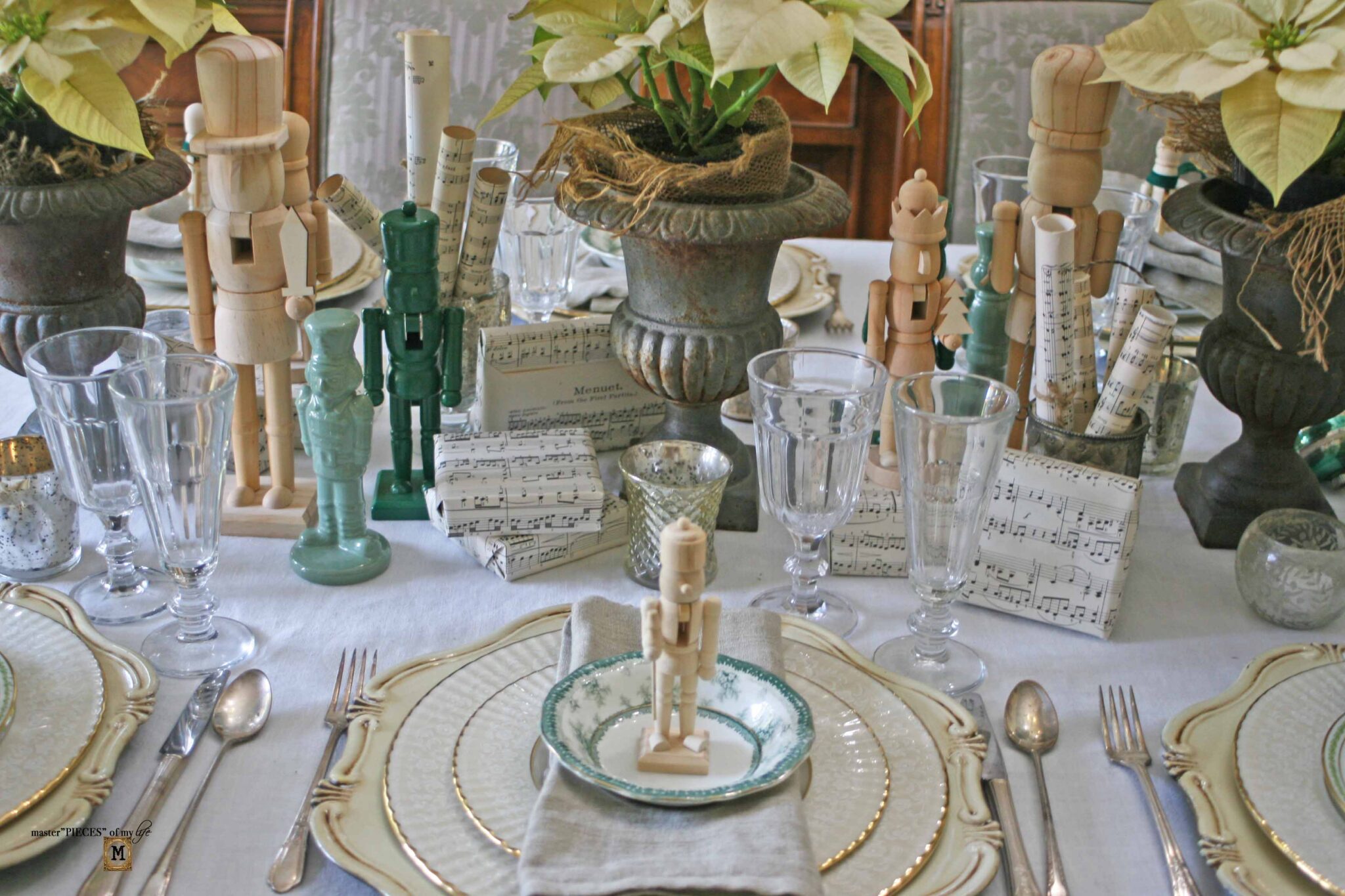 a nutcracker suite tablescape - Master"Pieces" of my Life