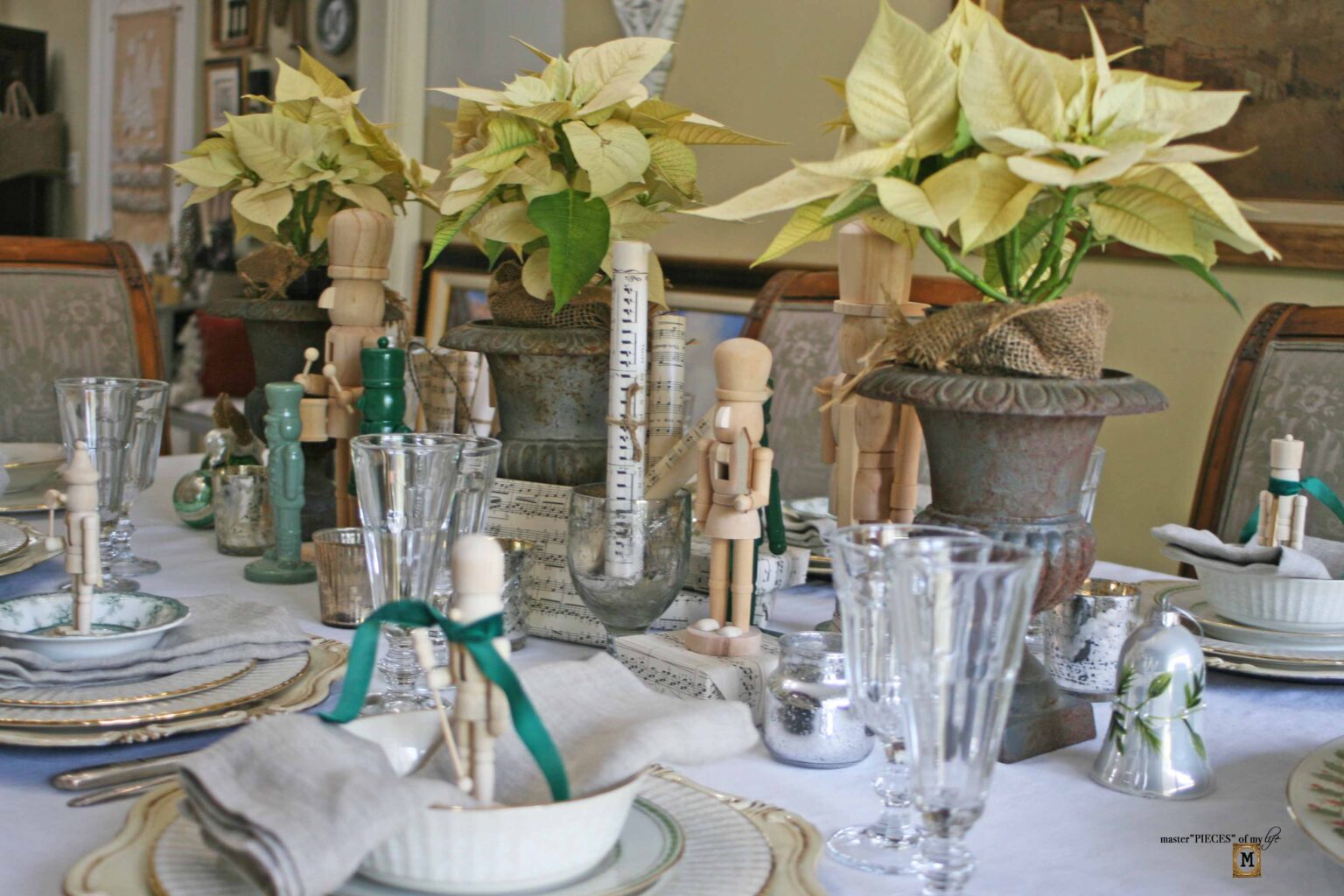 a nutcracker suite tablescape - Master"Pieces" of my Life