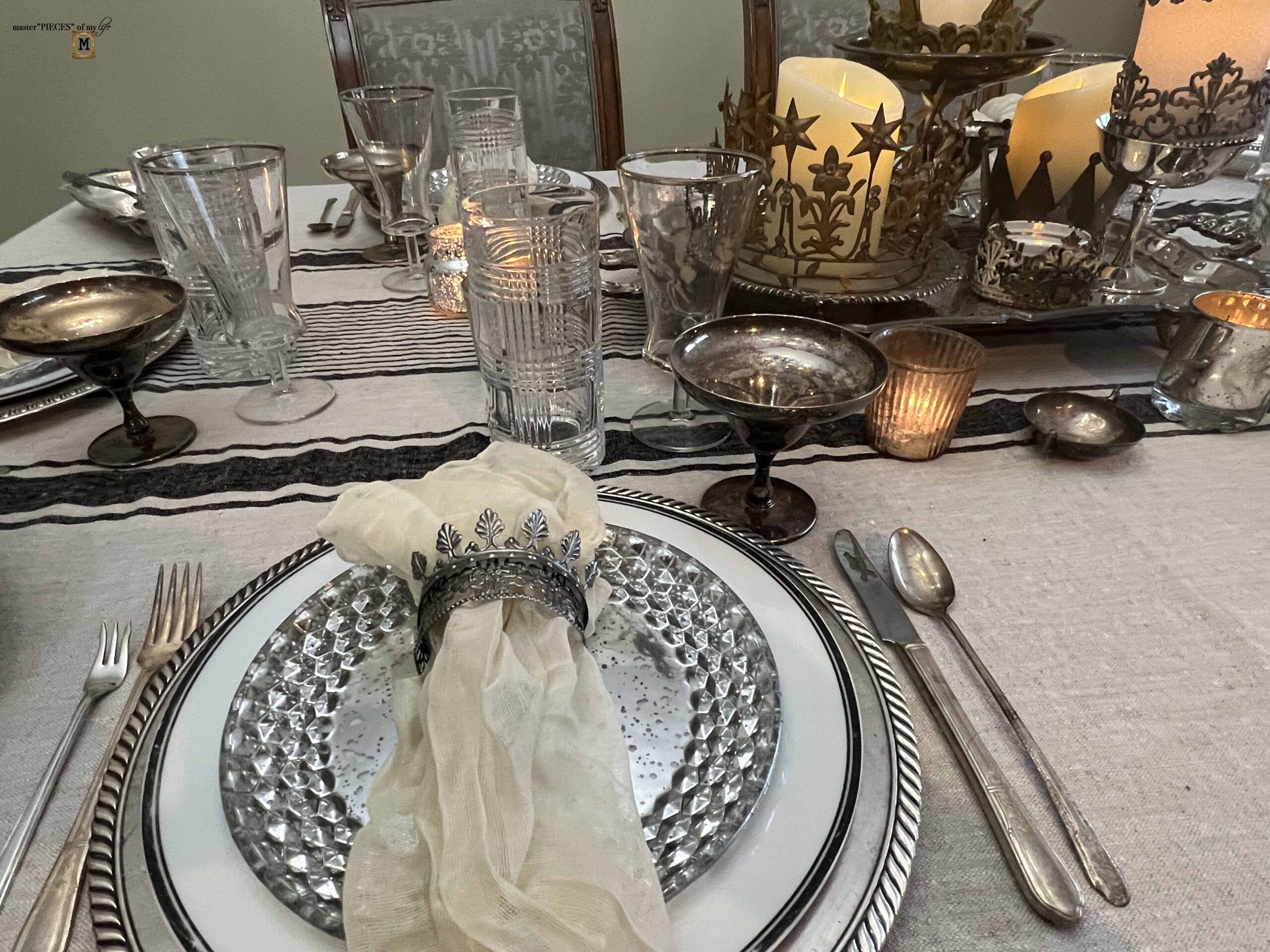 A Three Kings Epiphany Table Design - Master"Pieces" of my Life