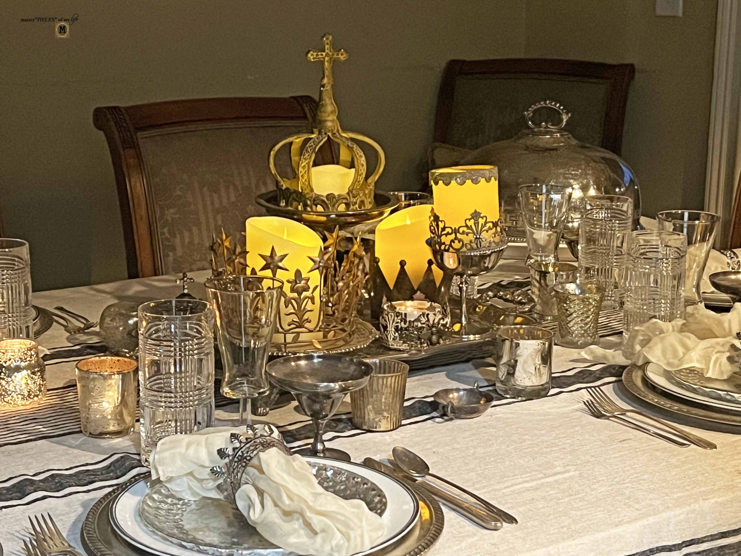 A Three Kings Epiphany Table Design - Master"Pieces" of my Life