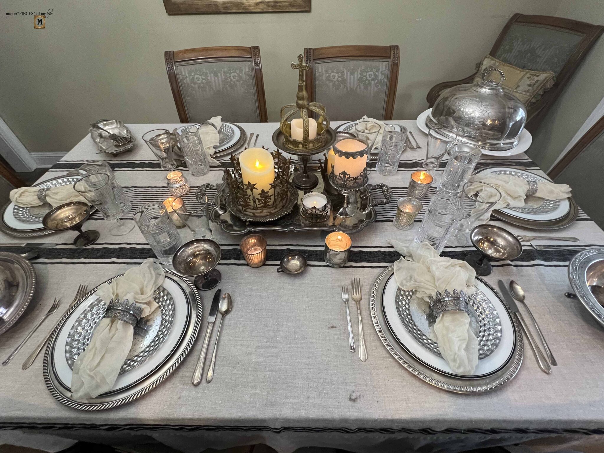 A Three Kings Epiphany Table Design - Master"Pieces" of my Life