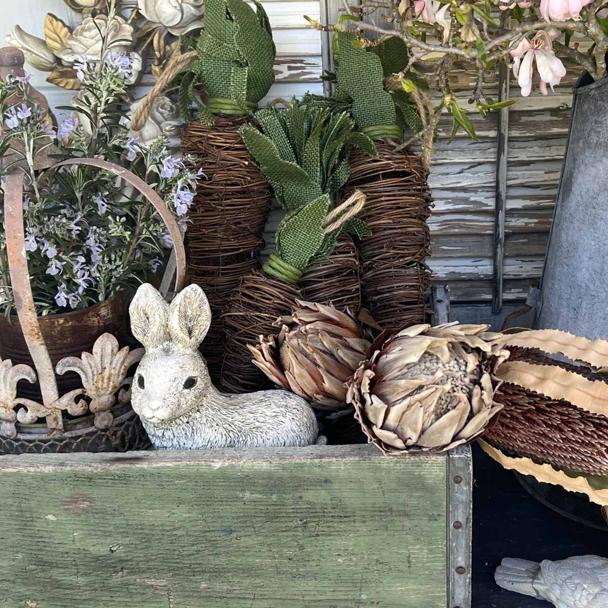 Spring has Sprung! Inspired Outdoor Decor Vignette - Master"Pieces" of ...