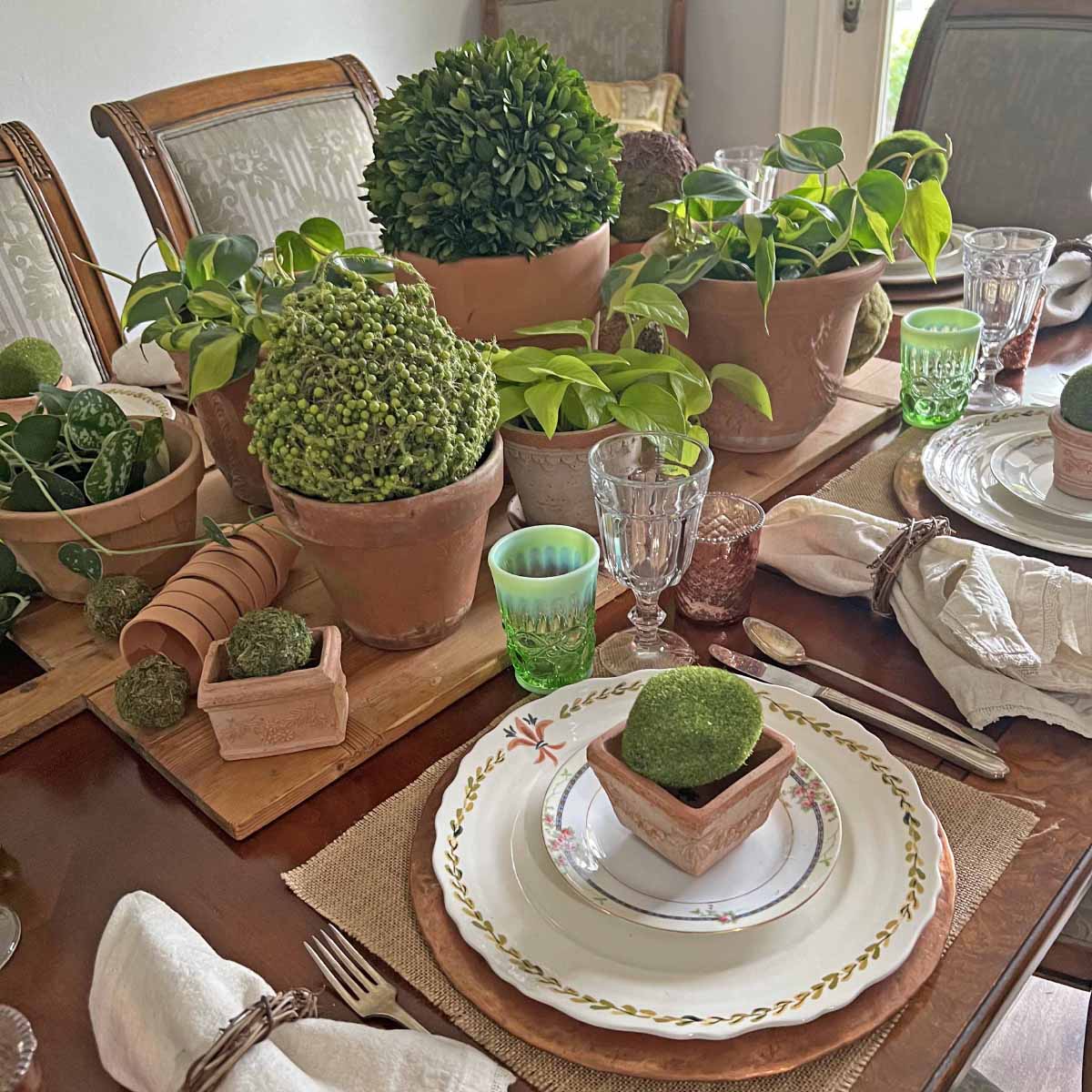 Terra Cotta Inspired Table Styling - Master"Pieces" of my Life