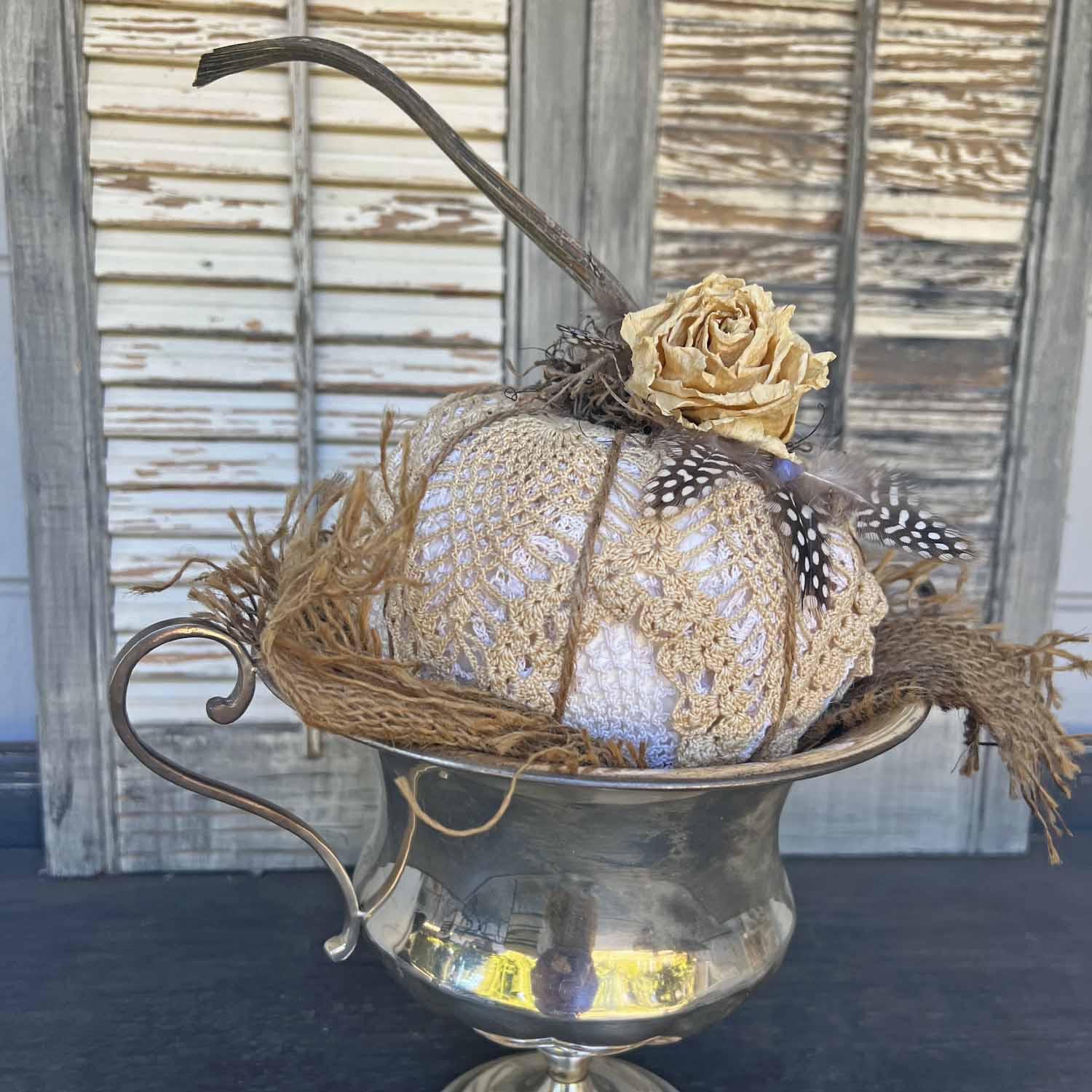 Easy Boho Pumpkin DIY - Master"Pieces" of my Life