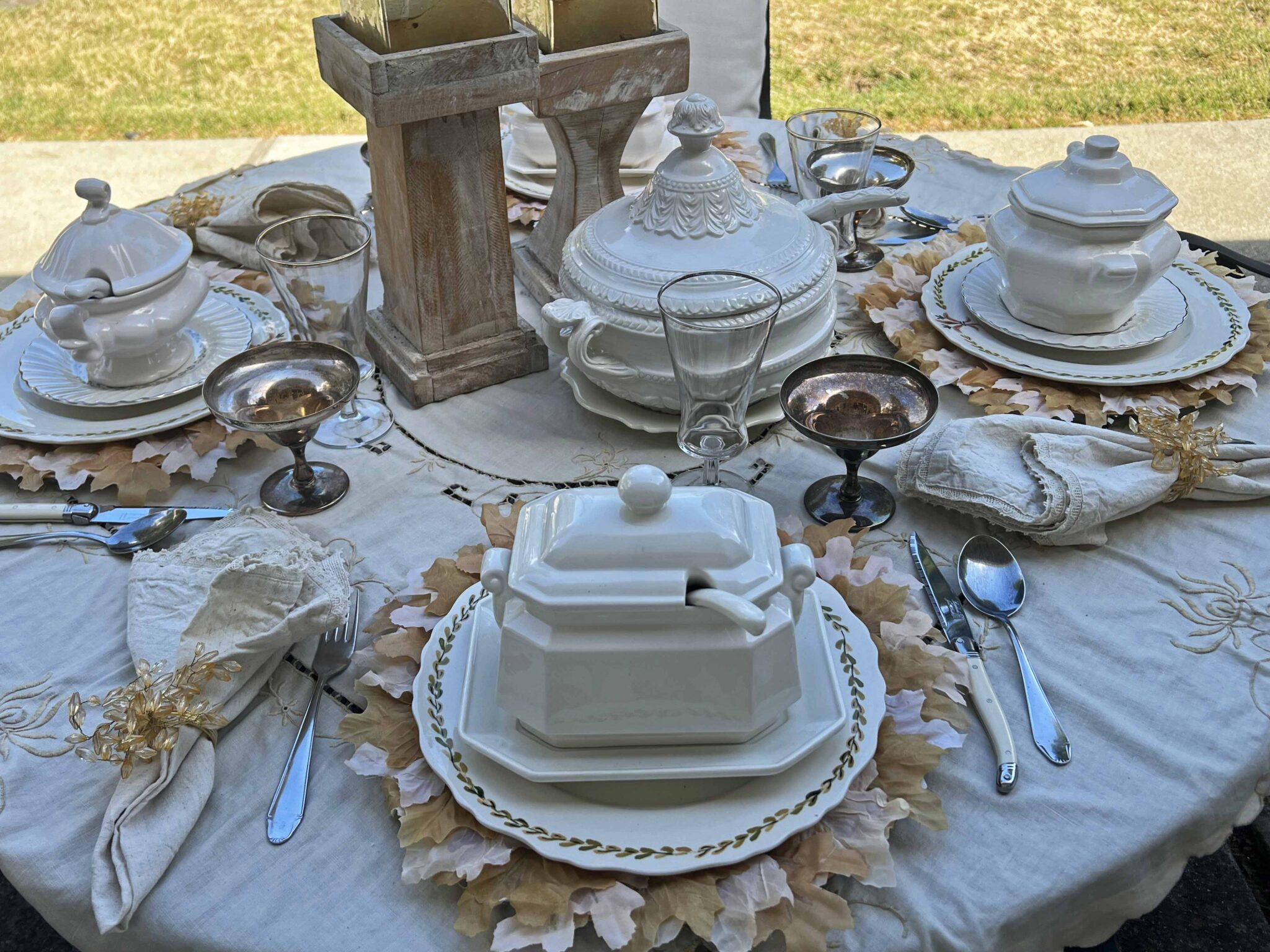 Soup Tureen Tablescape - Master"Pieces" of my Life