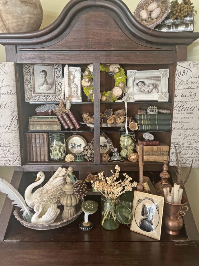 How to Style a Cabinet of Curiosities - Master"Pieces" of my Life