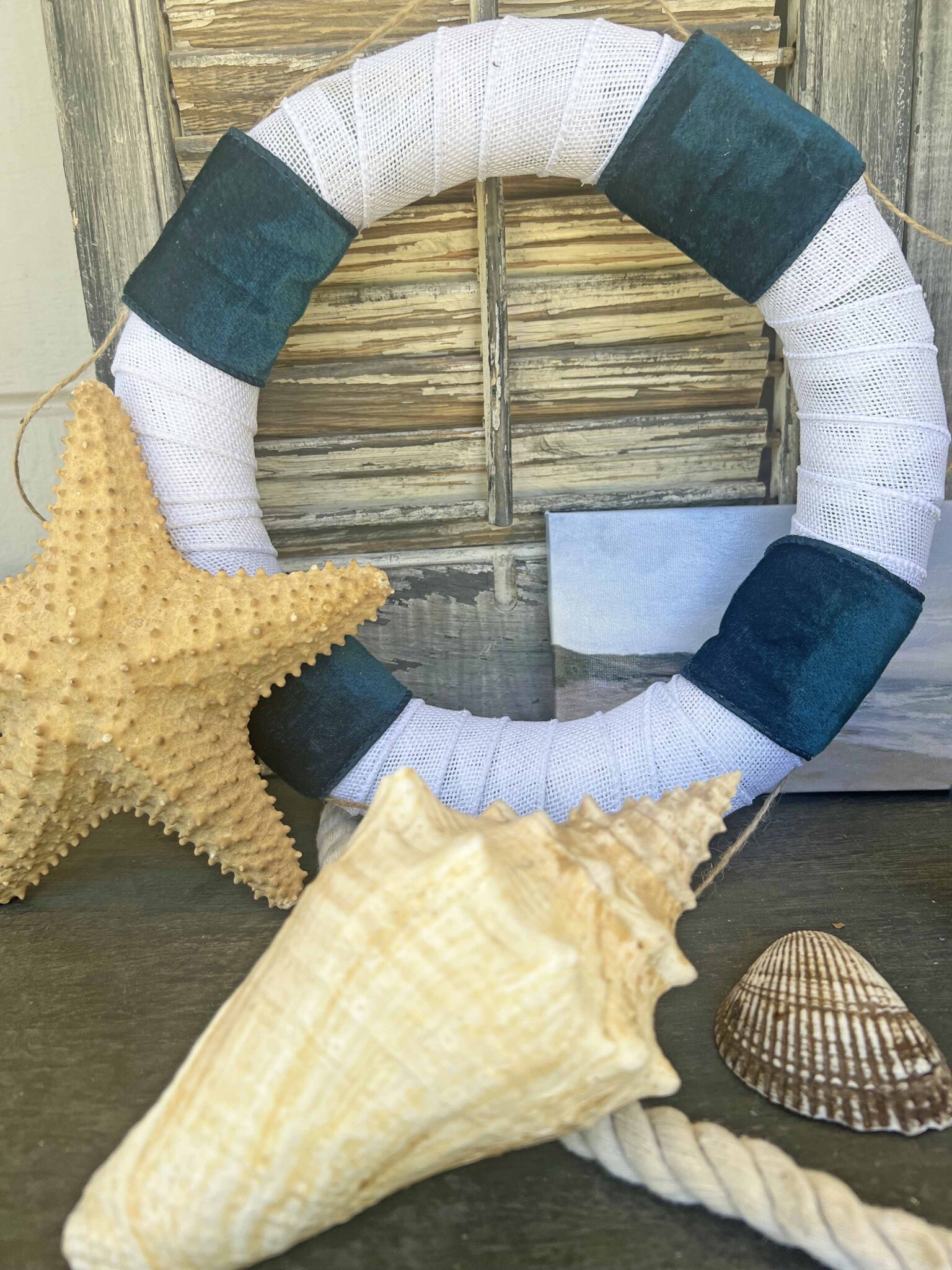 A Life Preserver Ring DIY: Classic Nautical Decor - Master"Pieces" of ...