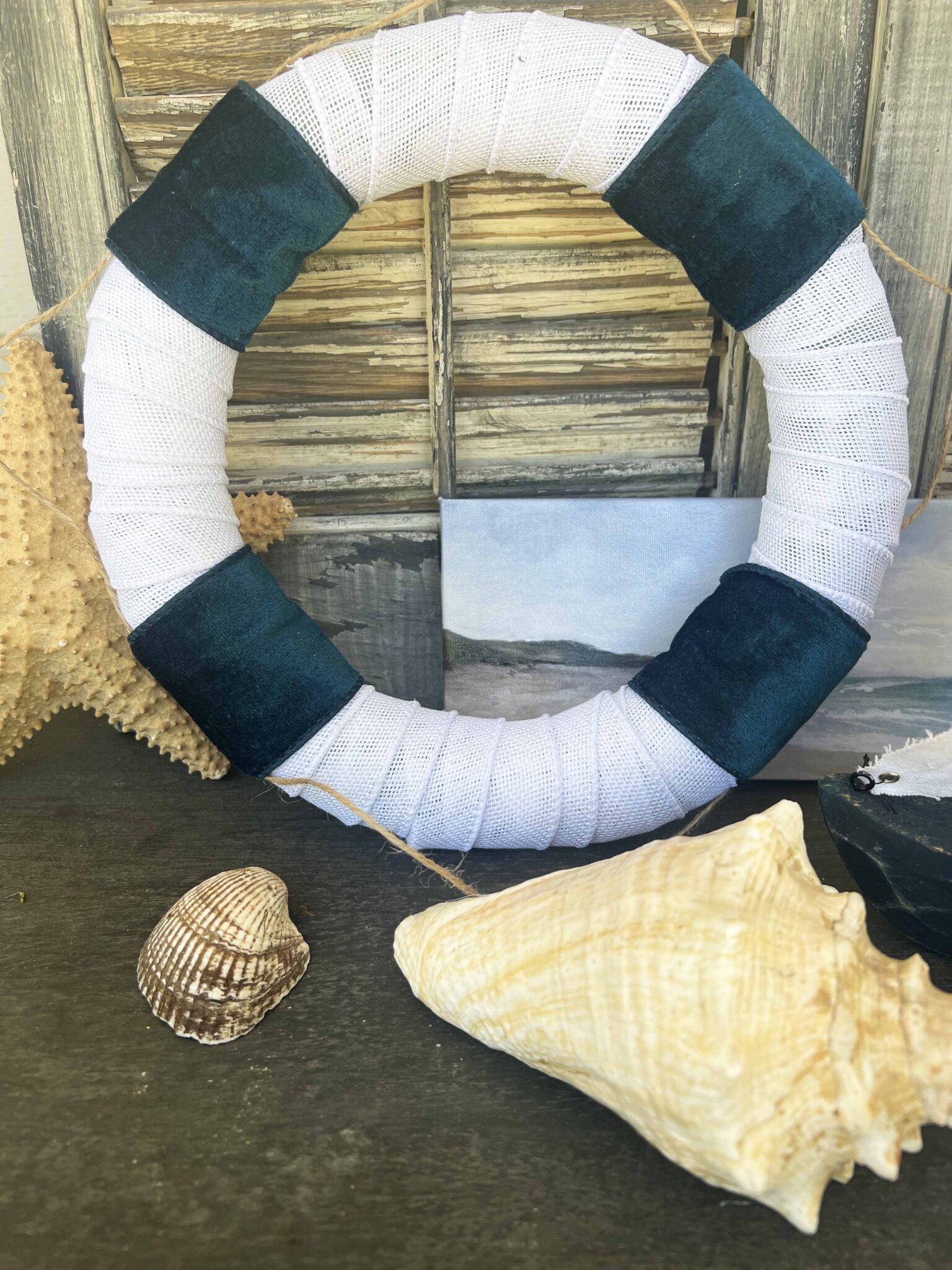 A Life Preserver Ring DIY: Classic Nautical Decor - Master"Pieces" of ...
