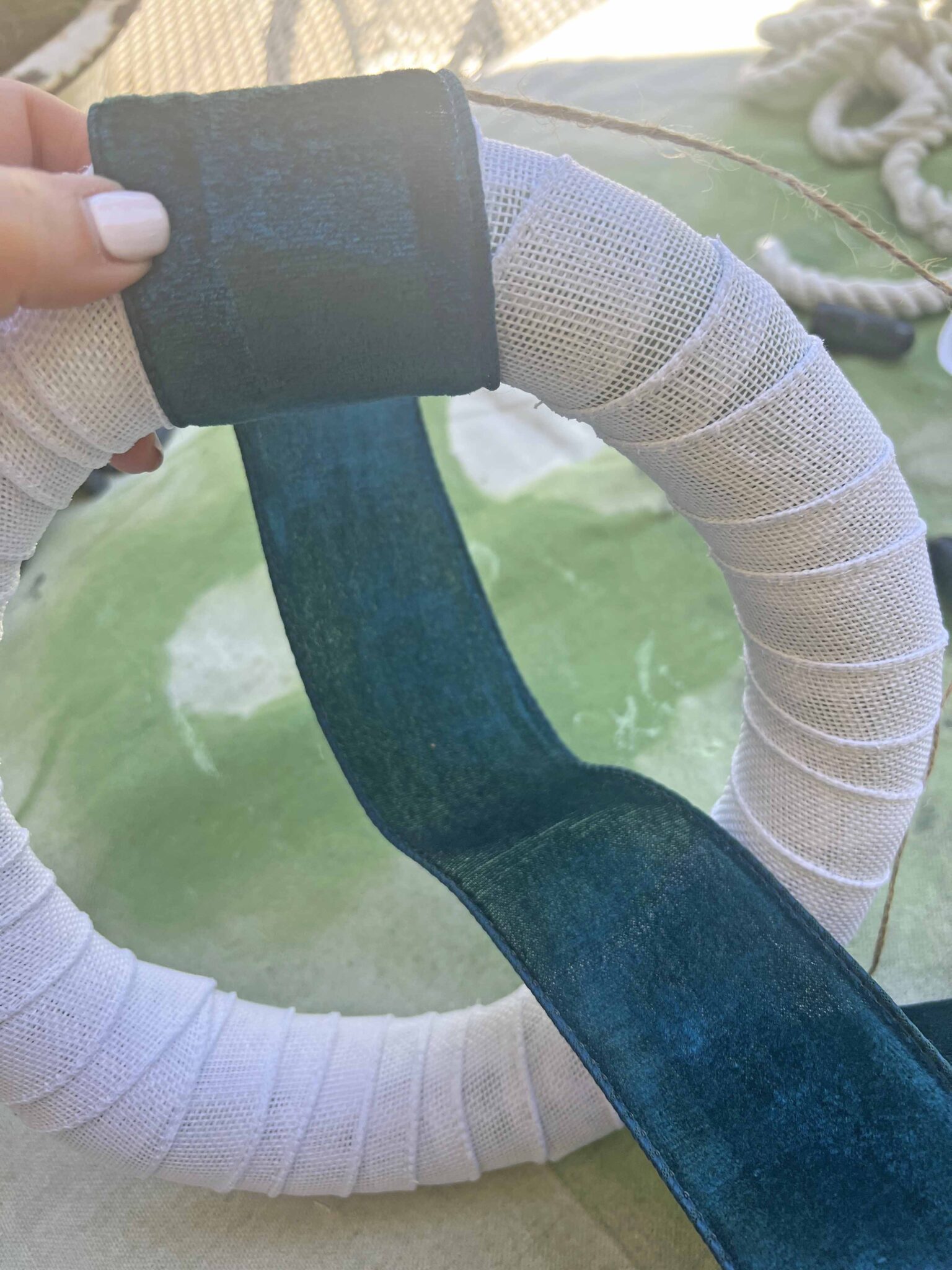 A Life Preserver Ring DIY: Classic Nautical Decor - Master"Pieces" of ...