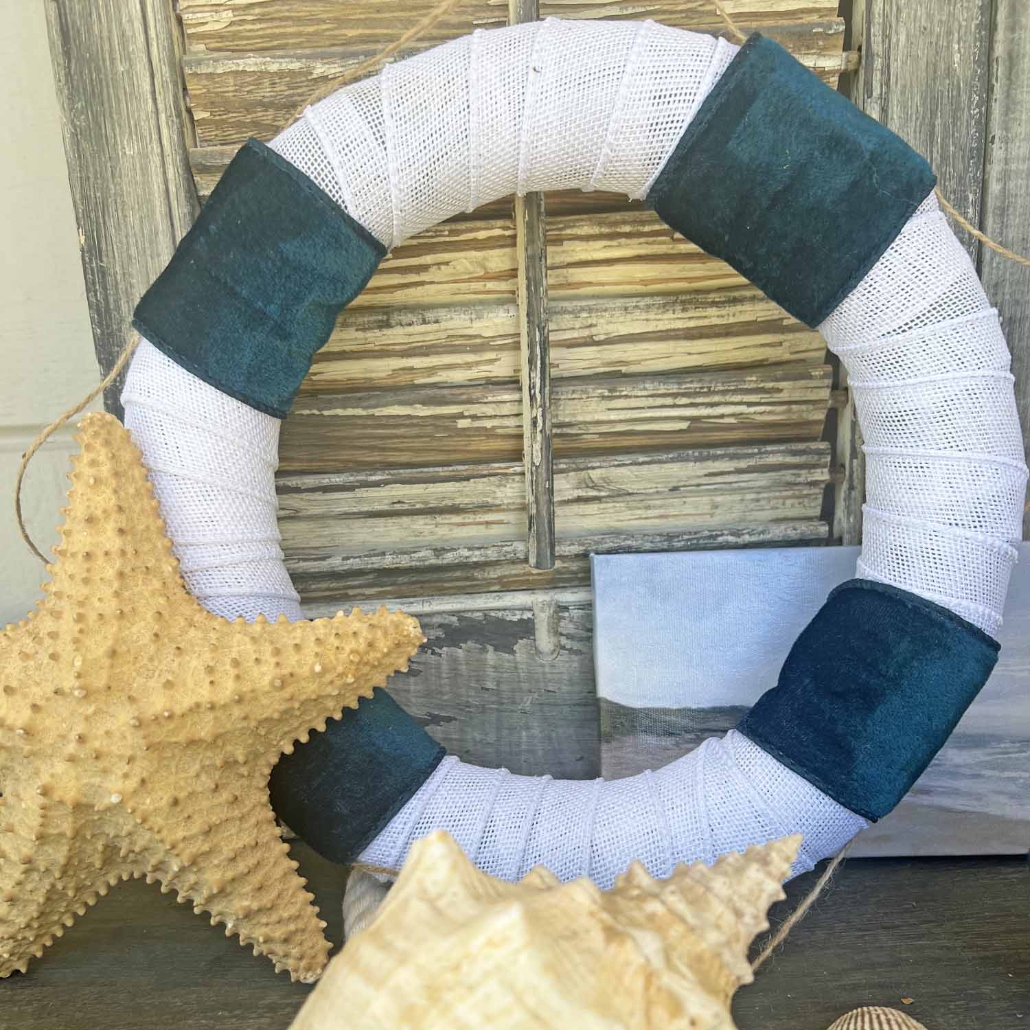 A Life Preserver Ring DIY: Classic Nautical Decor - Master"Pieces" of ...