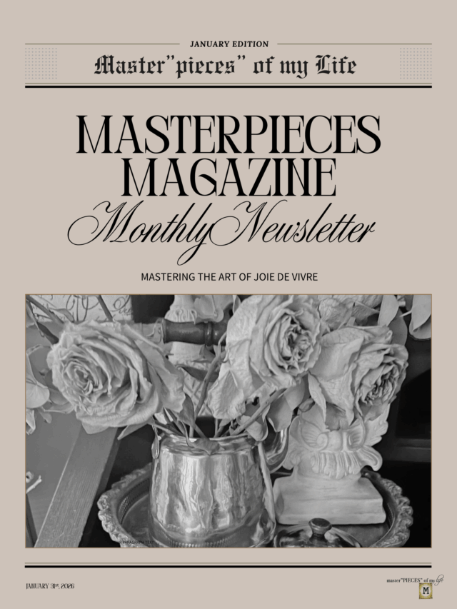 Masterpieces Magazine #01 - Master"Pieces" of my Life