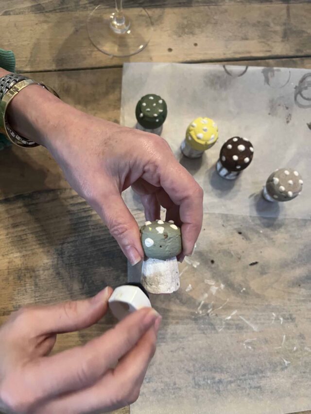 Champagne Cork Mushroom Craft DIY - Master"Pieces" of my Life